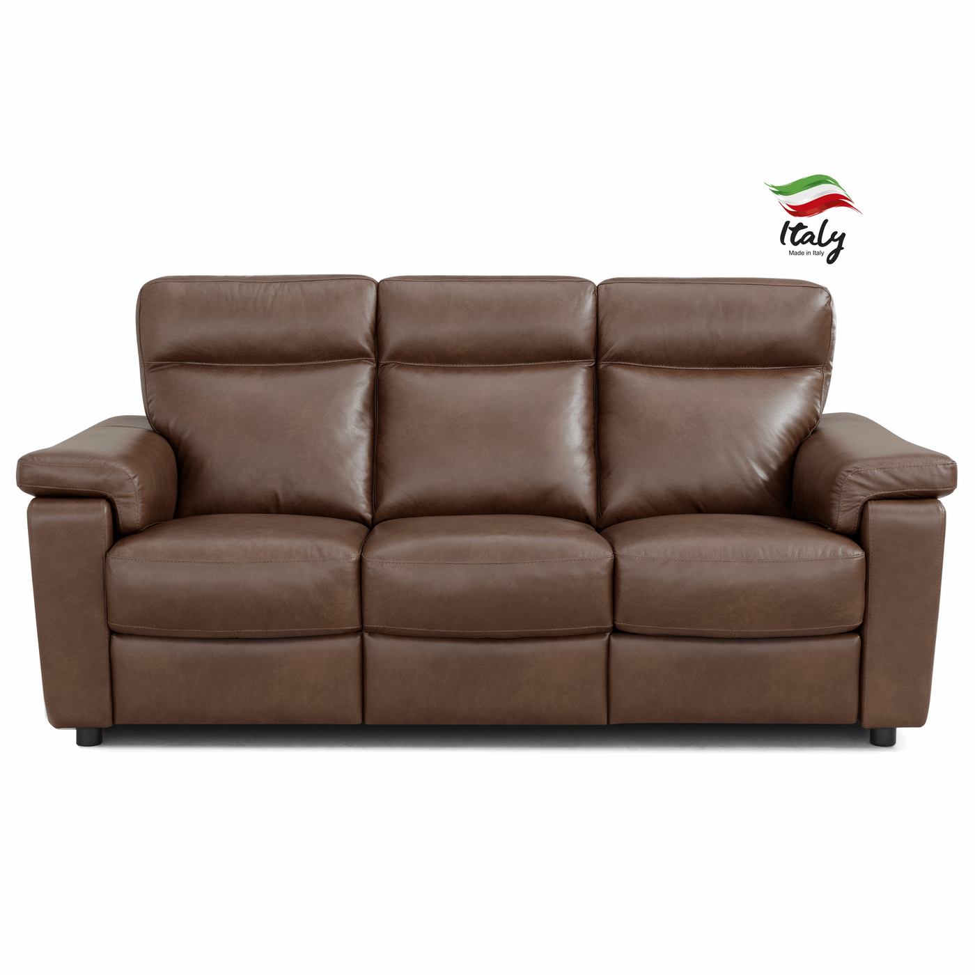 Aliano Luxury Italian Leather Power Recliner Sofa Collection - Choice ...