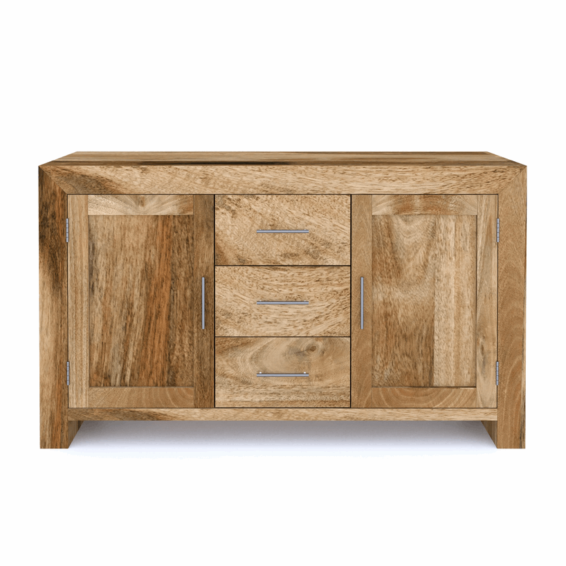Cuban Mango Wood 2 Door 3 Drawer Sideboard | The Furniture Mega Store
