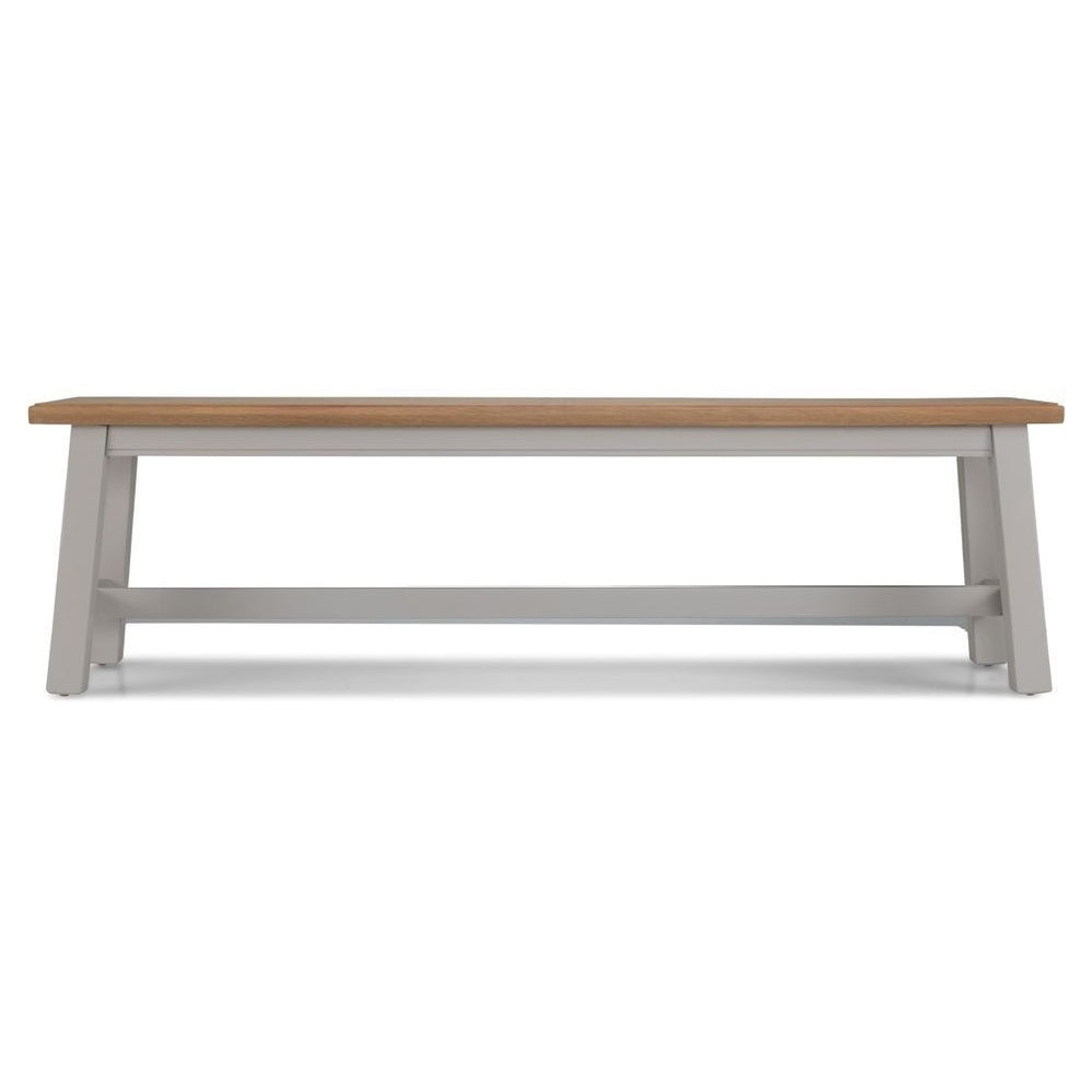 Stanton Patchwork Dining Bench | The Furniture Mega Store