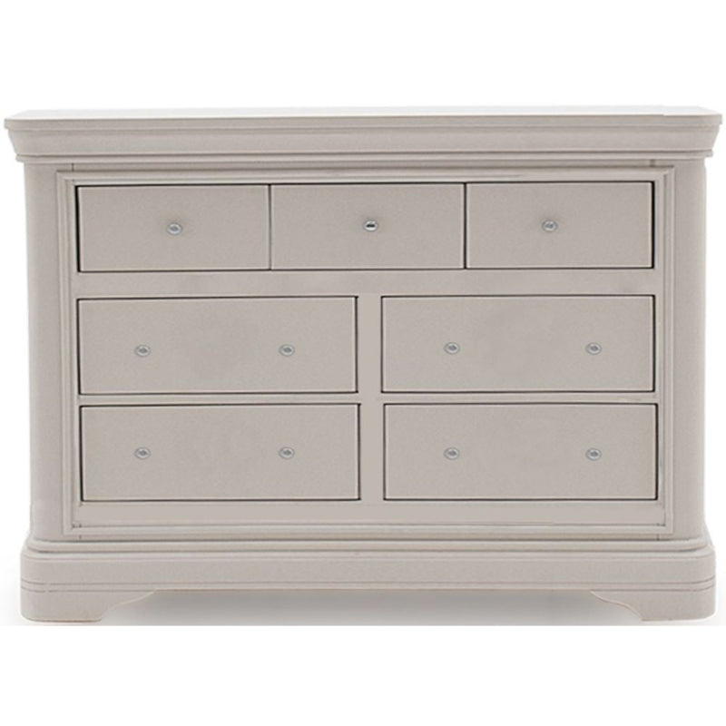 Mabel Taupe Painted 7 Drawer Dressing Chest - Out Of Stock ETA 15/1 ...