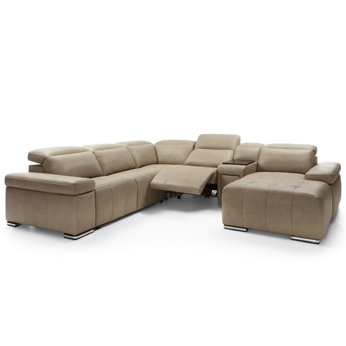 Domo Luxury Leather Modular Sofa Collection - Various Options | The ...