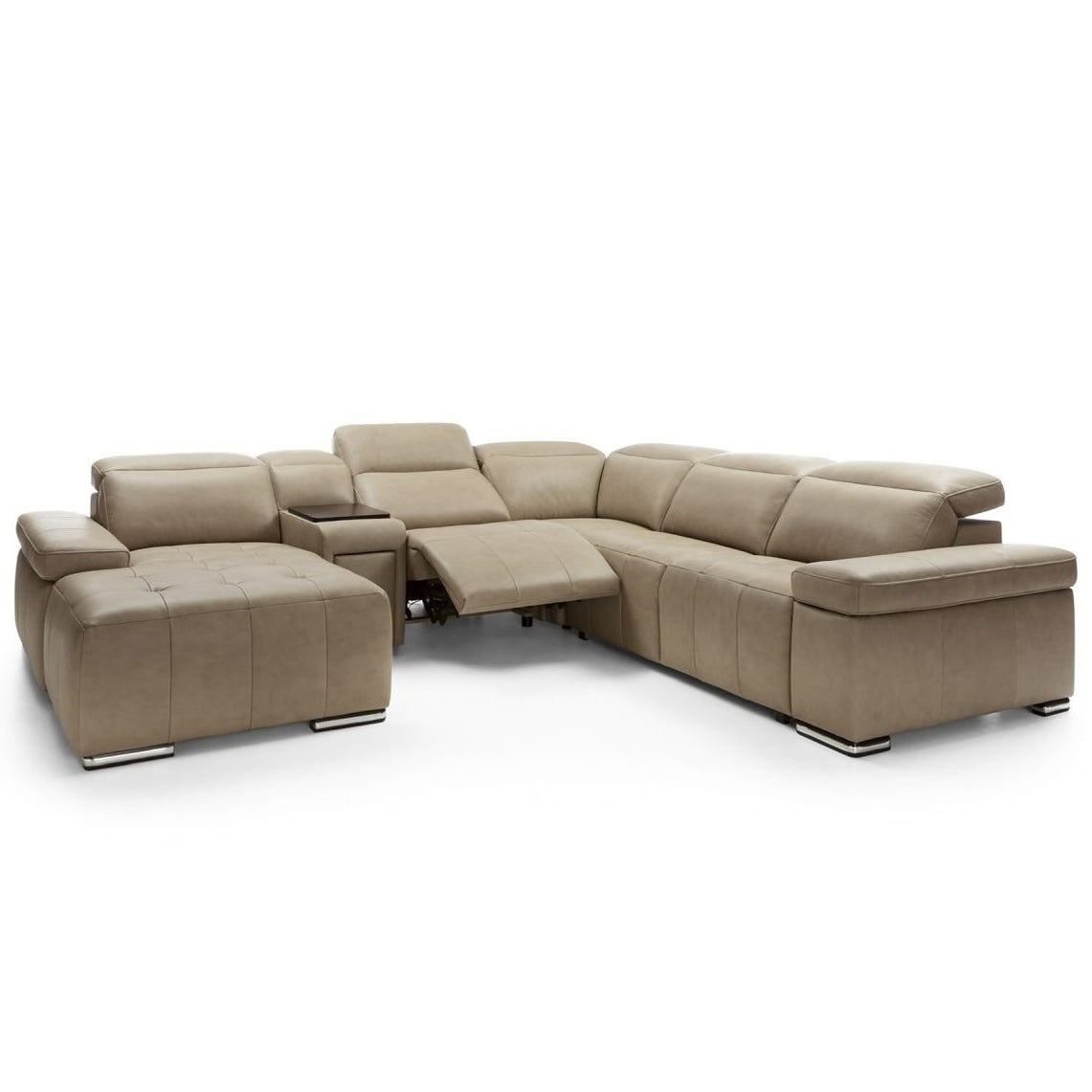 Domo Luxury Leather Modular Sofa Collection - Various Options | The ...