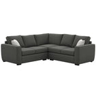 Lucy Corner Sofa - Choice Of Sizes & Fabrics | The Furniture Mega Store