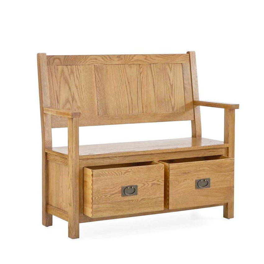 New England 4 Drawer Hallway Bench | The Furniture Mega Store