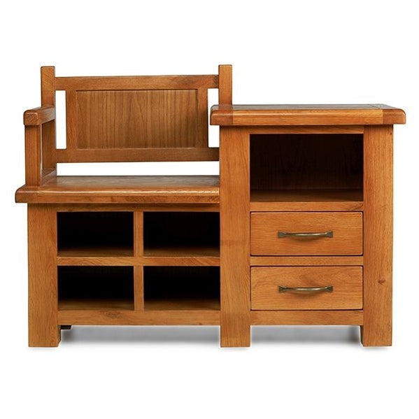 New England 4 Drawer Hallway Bench | The Furniture Mega Store