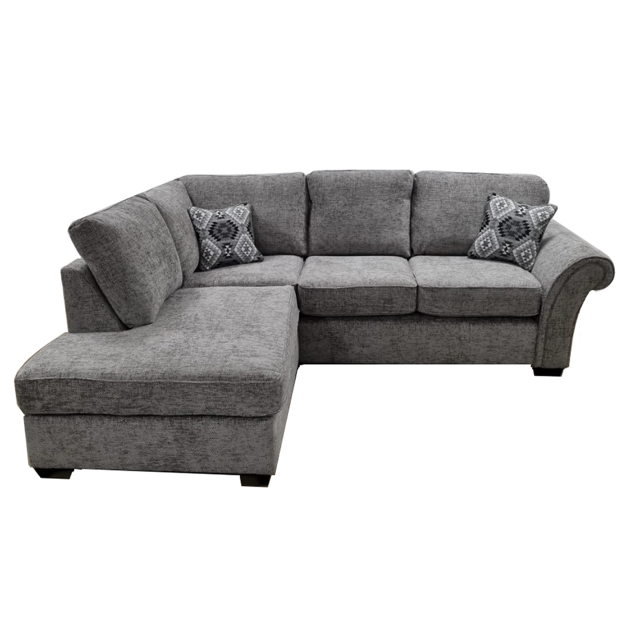 Cora Corner Chaise End Sofa - Choice Of Fabrics | The Furniture Mega Store