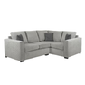Lucy Corner Sofa - Choice Of Sizes & Fabrics | The Furniture Mega Store