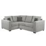 Lucy Corner Sofa - Choice Of Sizes & Fabrics | The Furniture Mega Store